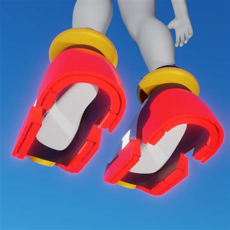 🦔 Shadows Air Shoes Sonic The Hedgehog Cosplay・ Stl File For 3d Printing・cults