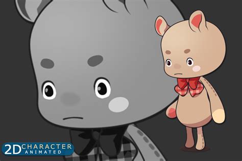 Fancydoll C010 Brown Bear 2d Characters Unity Asset Store