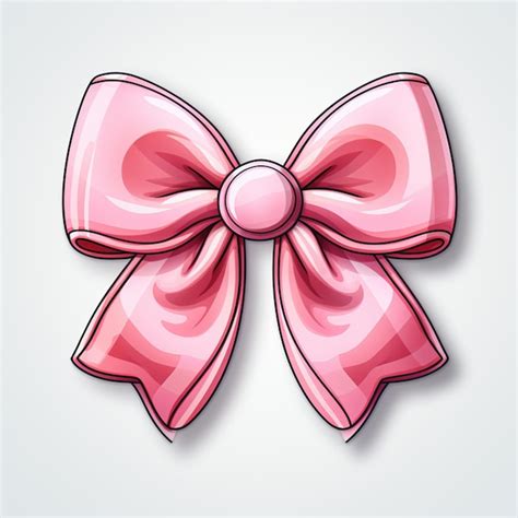 Cartoon Pink Bow Pink Bow Pink Bow Cartoon Illustration Cleanpng