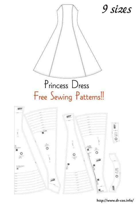 Princess Dress Free Sewing Patterns Artofit