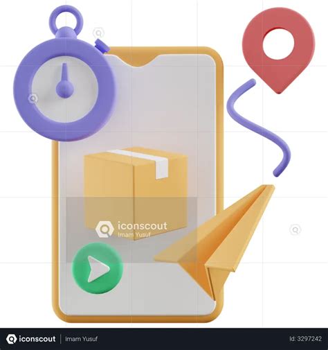 Delivery Tracking 3d Illustration Free Download E Commerce And Shopping