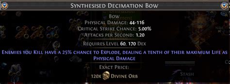 I Think The Synthetised Item Drop Node Is The Most Broken And Take It