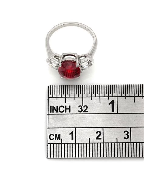 Ruby And Diamond Ring In Platinum E D Marshall Jewelers™
