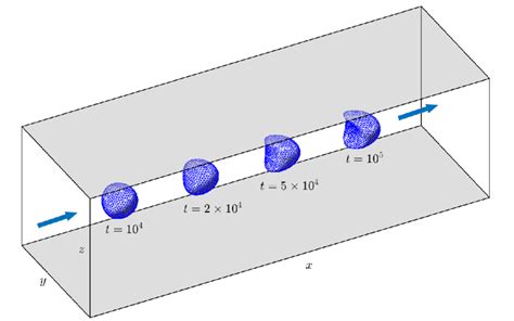 Schematic Representation Of The Simulation Box Utilized In The Capsule