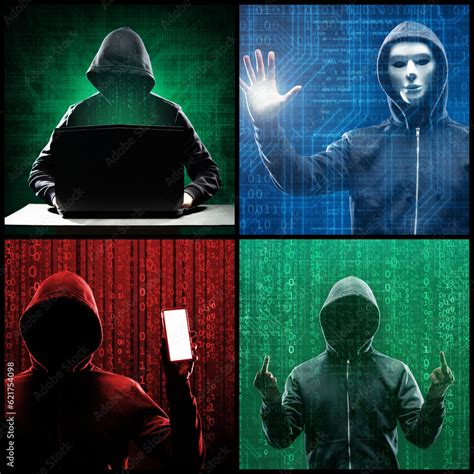 Wanted Hacker Is Coding Virus Ransomware Using Abstract Binary Code