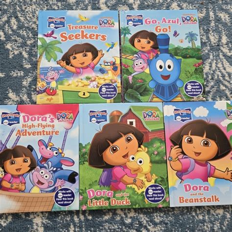Nickelodeon Toys Dora The Explorer Story Reader Book Set 5 Poshmark