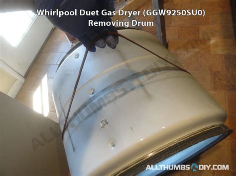 How To Fix Squeaking Squealing Noise From Whirlpool Duet Gas Dryer AllThumbsDIY Com