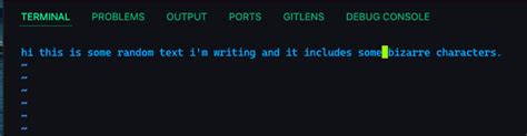 Vscode Vim In Ssh Shows Extra Characters From The Terminal Issue Microsoft Vscode