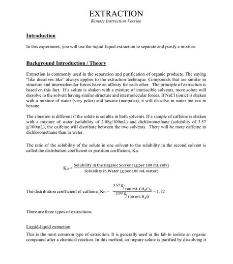 Solved Extraction Remote Instruction Version Introduction In