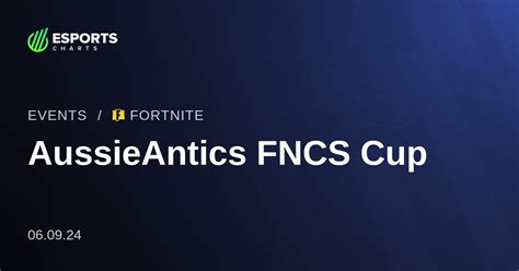 Aussieantics Fncs Cup Fortnite Viewership Overview Prize Pool Esports Charts