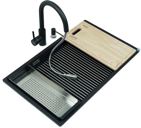 Zlew Podwieszany Franke Kng 120 Onyx Delosdeska 9039015497