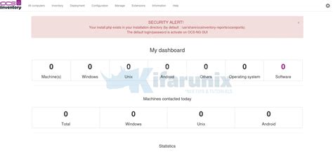Install OCS Inventory Server On Debian 12 Debian 11 Kifarunix