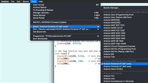 Setting Up Portenta H For Arduino Arduino Documentation
