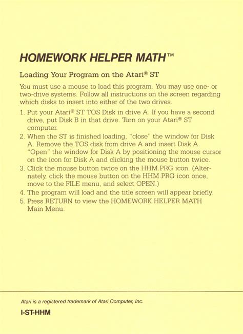 Atari St Math Word Problems Scans Dump Download Screenshots Ads