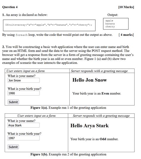 Solved An Array Is Declared As Below Output Chegg