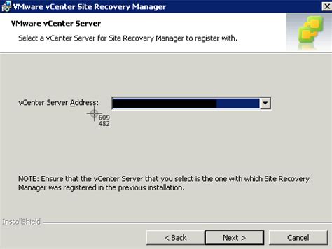 Failed To Validate Site Recovery Manager Compatibility With VCenter Server Error During SRM 6