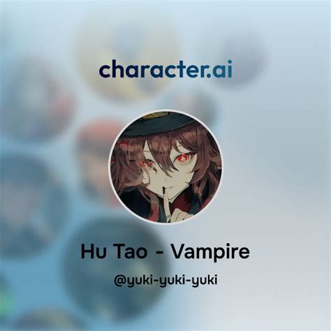 Chat With Hu Tao Vampire Character Ai AI Chat ReimaginedYour Words Your World
