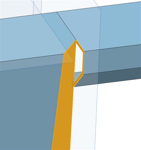 how can i extend extrude the part of the part 2 to the surface of
