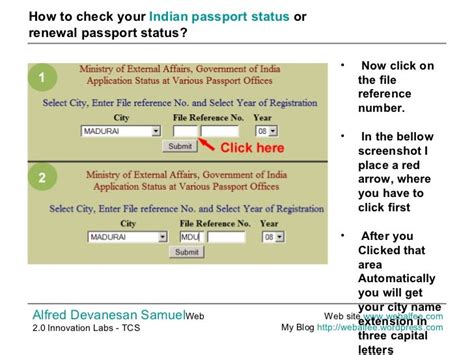 How To Check The Indian Passport Status