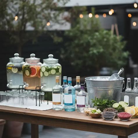 15 Self Serve Bar Ideas For Easy Party Hosting