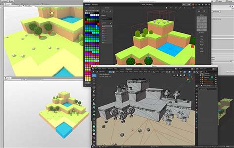 Magicavoxel のモデルデータを Unity に持っていって Webgl 出力する Alto Tascal
