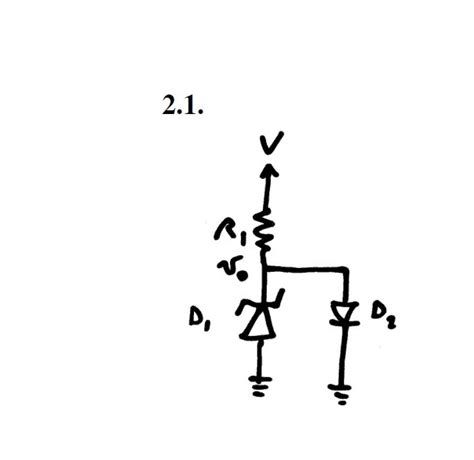 Solved In All Three DC Diode Circuits Below D1 Is A 5 1V Chegg Com