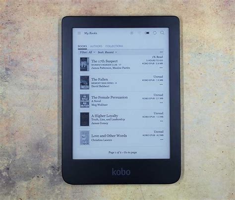 Kobo Clara HD eBook reader review - The Gadgeteer