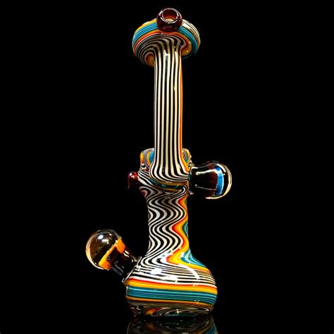 Heady Wig Wag Bubbler Fire And Ice Blaze1