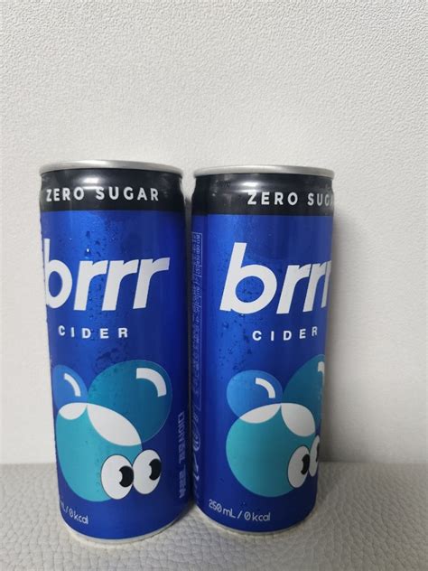 부르르 제로사이다 Brrr Cider 탄산적은 탄산음료 네이버 블로그