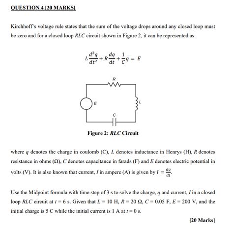solved kirchhoff s voltage rule states that the sum of the