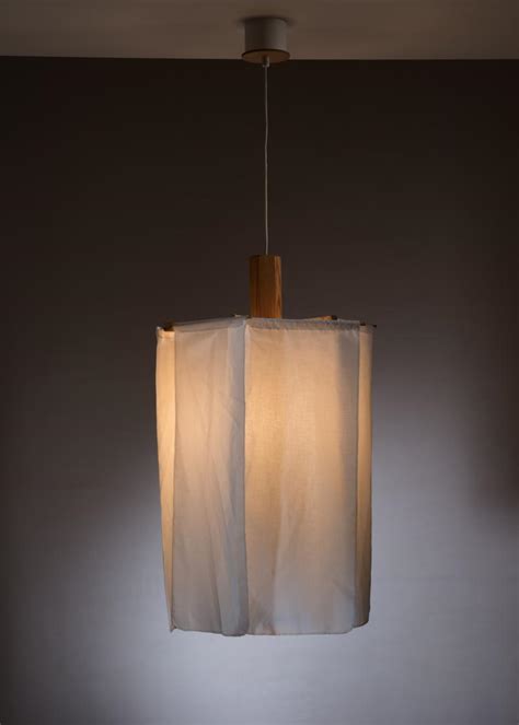 Erik Asmussen Erik Asmussen Pine And Fabric Pendant