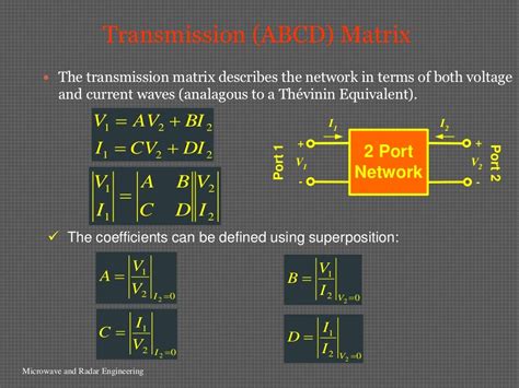 two port network parameters