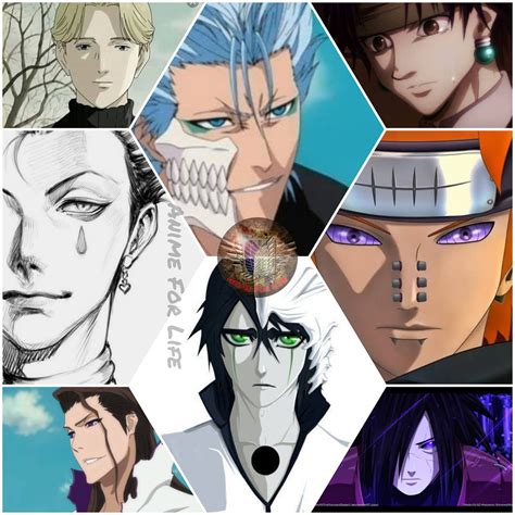 Anime For Life شخصيات شريرةالجزء الثاني 🖤 ظهورها فقط