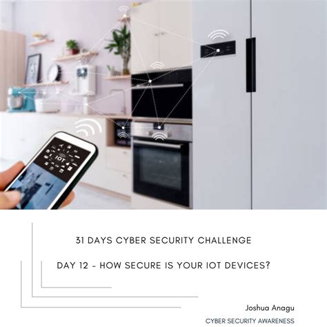 joshua anagu on linkedin cybersecurity iotsecurity smarthomesafety