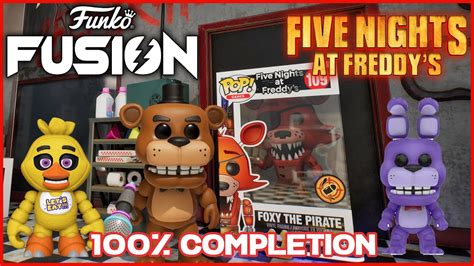Funko Fusion Five Nights At Freddys Cameo World 100 Completion Youtube