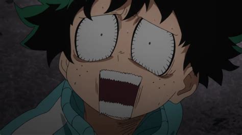 Izuku Funny Face My Hero Academia Héros My Héros Academia