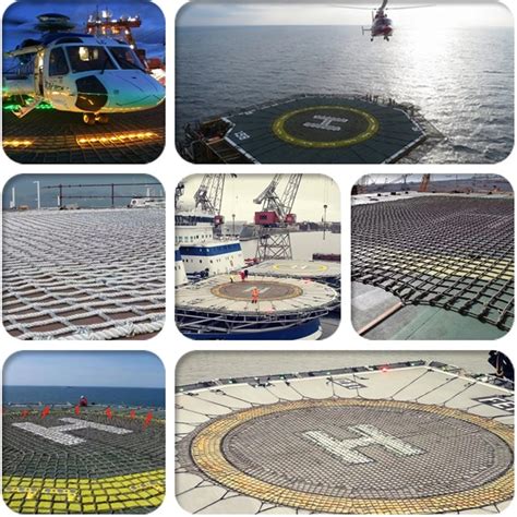 Helipad Landing Net Offshore Platform Helideck Safety Net Price