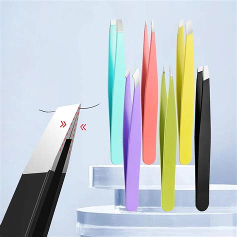 1pcs Eyebrow Tweezers High Precision Fine Hairs Puller Beard Hair