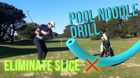 Are You A Slicer Give The Pool Noodle Drill A Try To Shallow Out Your