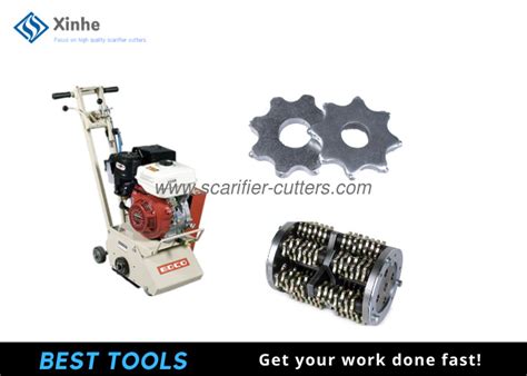 8 Point Scarifier Milling Cutters 8 Tips Tungsten Carbide Tipped Flails On Von Arx Va10