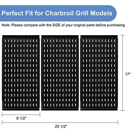 Criditpid Grill Emitter Plates For Charbroil Performance Tru Infrared 3