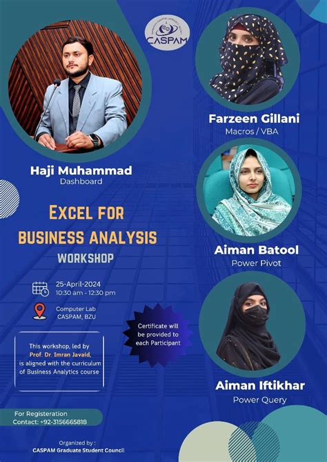 Muhammad Shahbaz On Linkedin Businessanalytics Excelworkshop