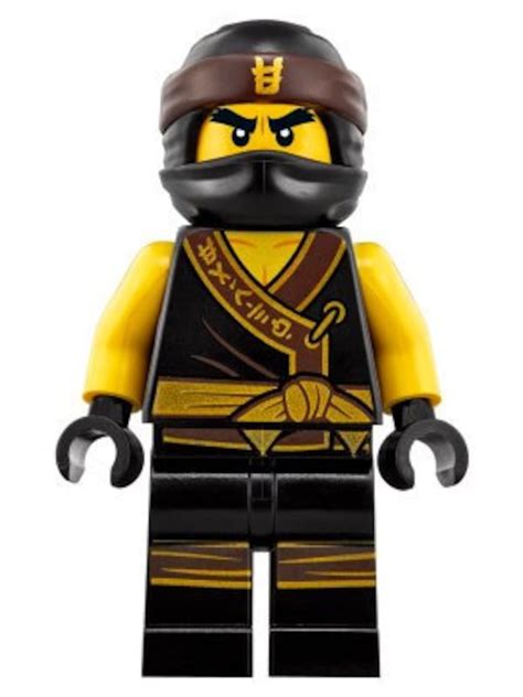 Lego Minifigure Ninjago Cole The Lego Ninjago Movie Etsy