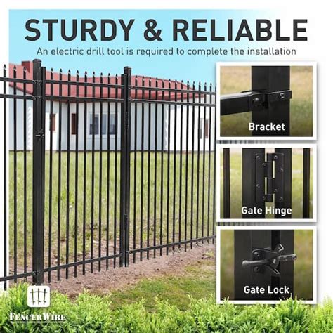 Ornamental Metal Fence Gates Ornamental Garden Gate 48 Wrought Iron