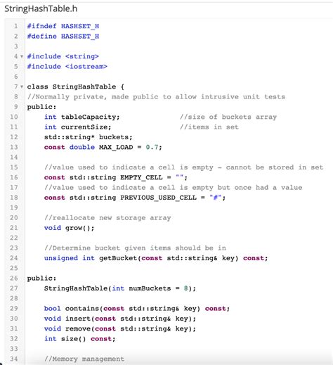 solved hashset grow please include code in the todo fix
