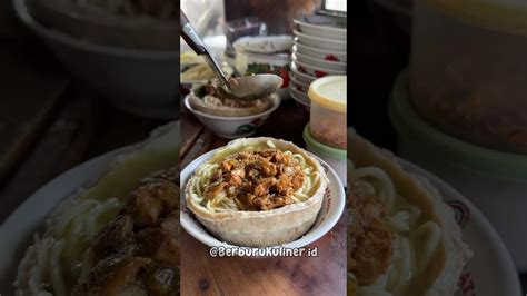 Proses pembuatan mie ayam mangkok bakso viral jogja! #streetfood - YouTube