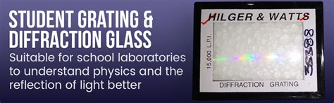 Wkm Student Grating Glass Or Diffraction Grating Glass 600 Lines Ie