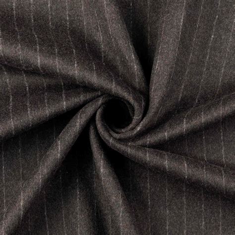 Hadrian Yarn Dyed Wool Mix Stripe Suiting Jacketing Coating Fabric B