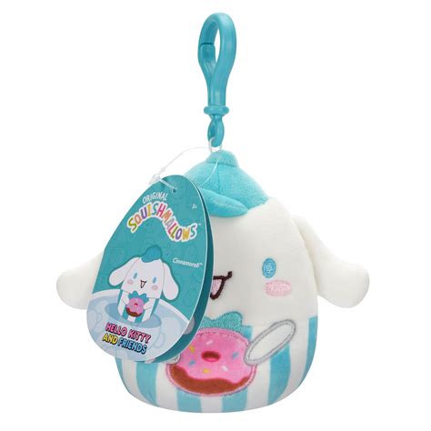 Cinnamoroll Squishmallow Plush Mascot Clip Donut