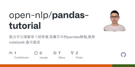 pandas tutorial readme md at master · open nlp pandas tutorial · github